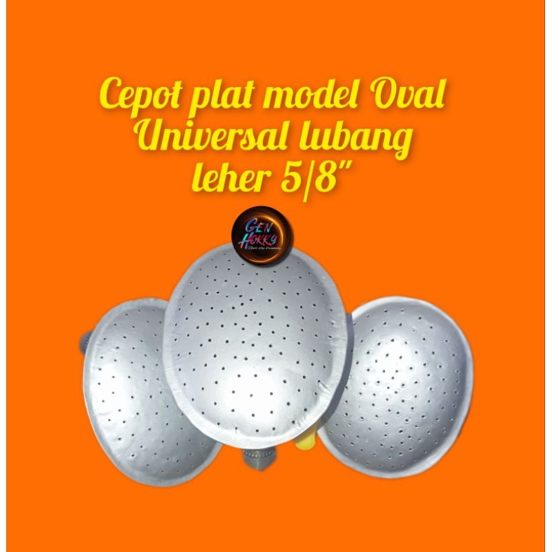 Jual Cepor gembor plat penampang Oval | Shopee Indonesia