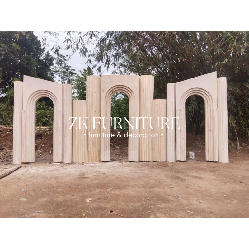 Jual pelaminan backdrop triplek /backdrop pernikahan triplek / dekorasi ...