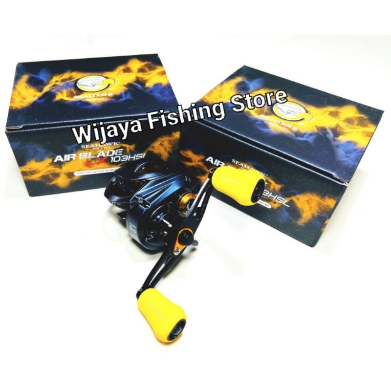 Jual Reel Pancing BC Seahawk Air Blade LX 103 HSL DRAG CLICKER | Shopee Indonesia