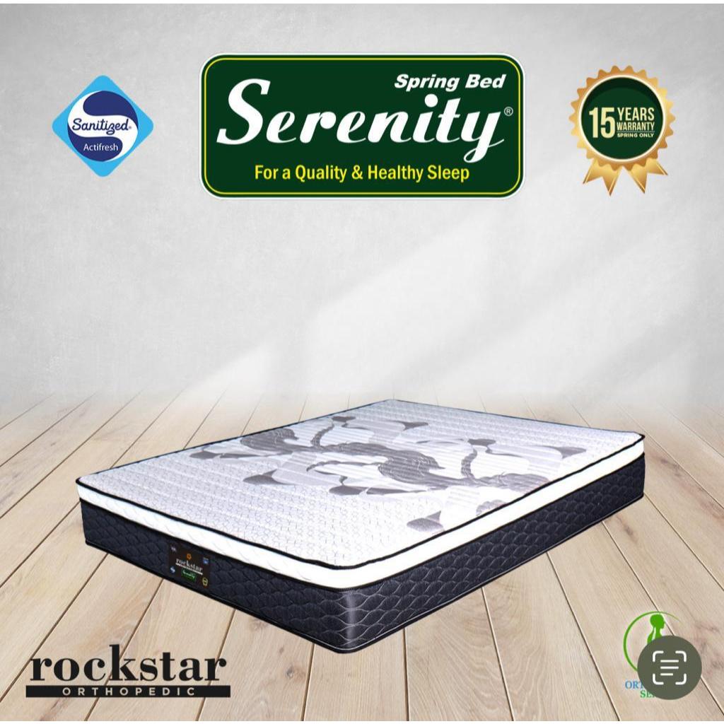Jual Kasur Busa Orthopedic Serenity Rockstar (Free Bantal Guling) | Shopee Indonesia
