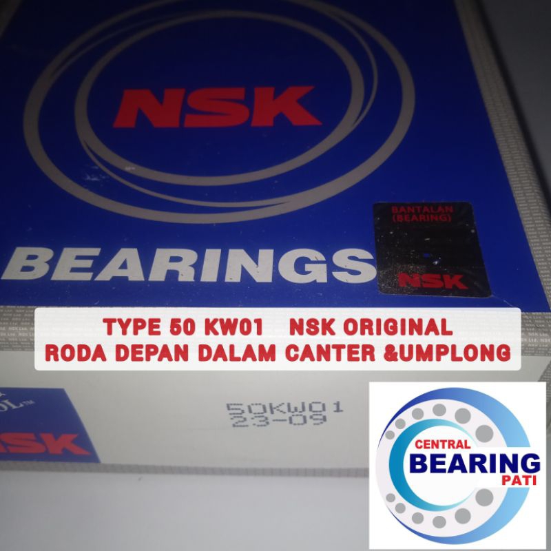 Jual BEARING_50_KW01_NSK_ORIGINAL_(RODA_DEPAN_DALAM_CANTER&UMPLONG) | Shopee Indonesia