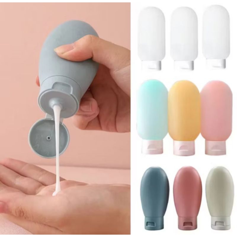 Jual Botol Sabun Shampoo Mandi Portable / Travel Size Bottle 60ml ...