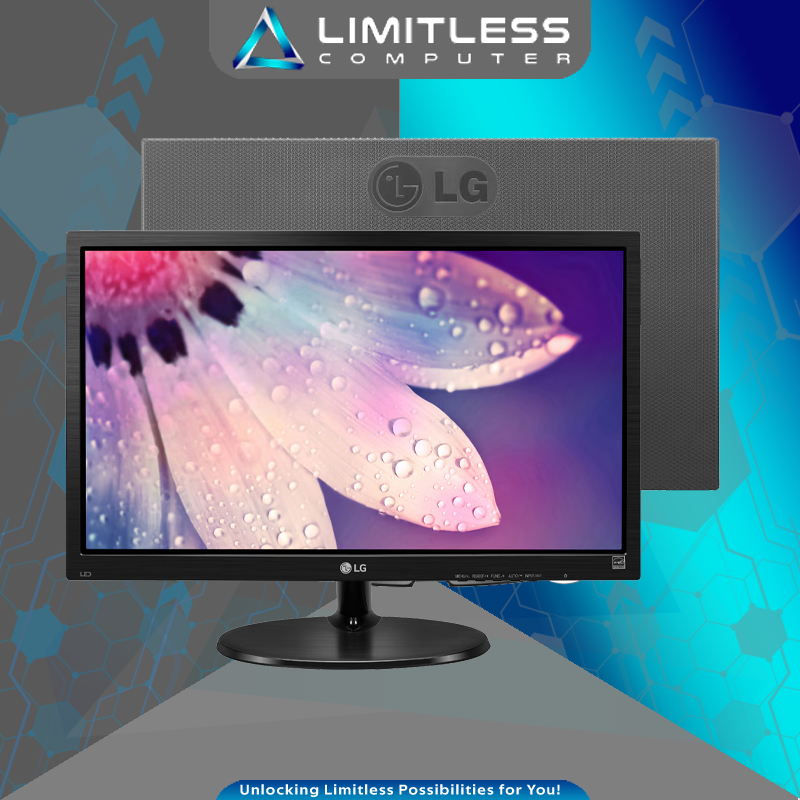 Jual LG 19M38A 60Hz 19 Inch HD TN VGA LED Monitor | Shopee Indonesia