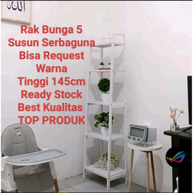 Jual RAK BUNGA 5 SUSUN SERBAGUNA | Shopee Indonesia