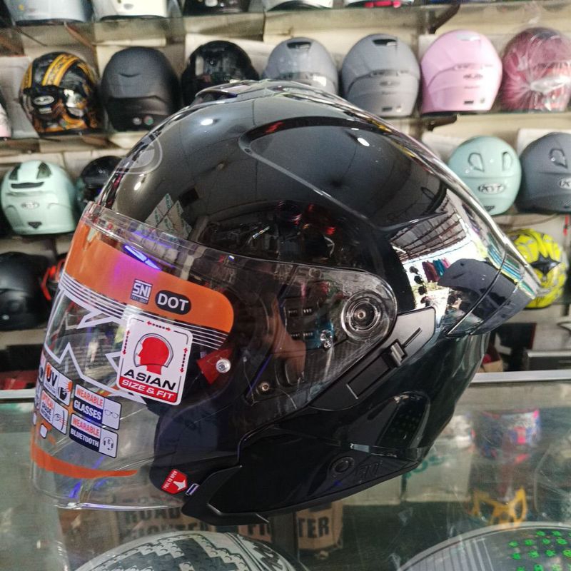 Jual HELM INK TERRA 2 SOLID HELM INK HALF FACE TERRA 2 MURAH | Shopee ...