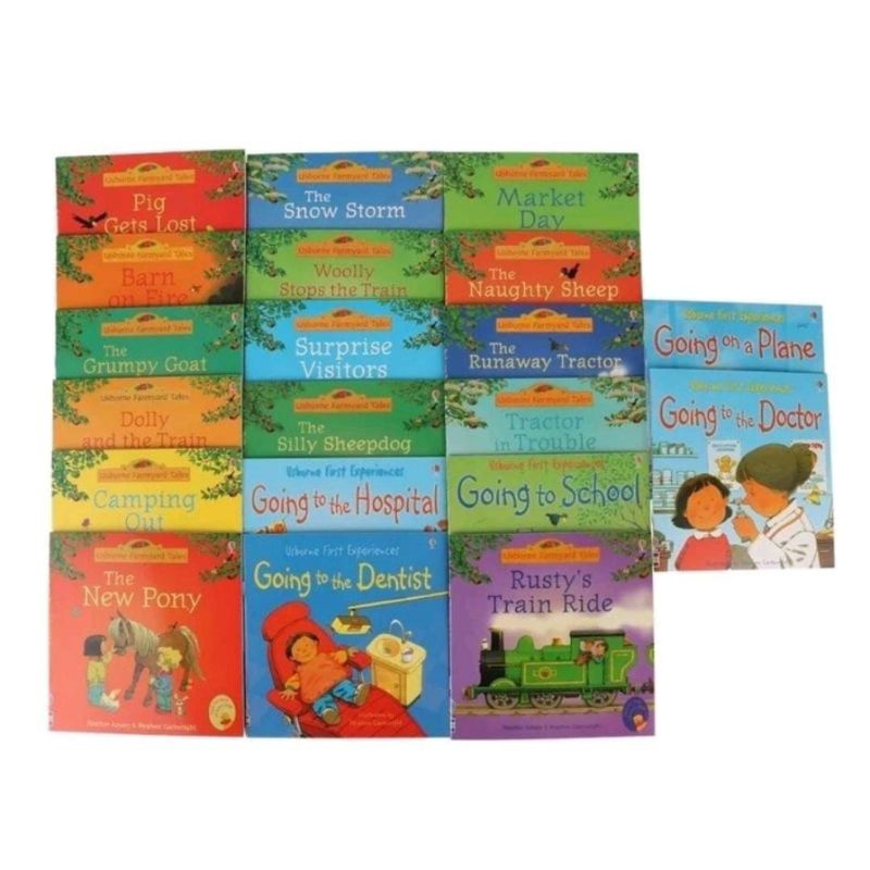 Jual Termurah 1 set isi 20pcs Buku Cerita Usborne Story Book Usborne ...