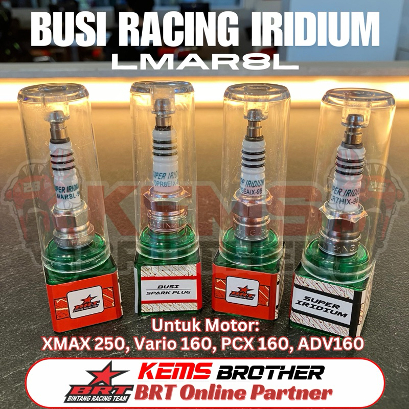 Jual Busi Racing Super Iridium Yamaha XMAX, Honda Vario 160, PCX 160 ...