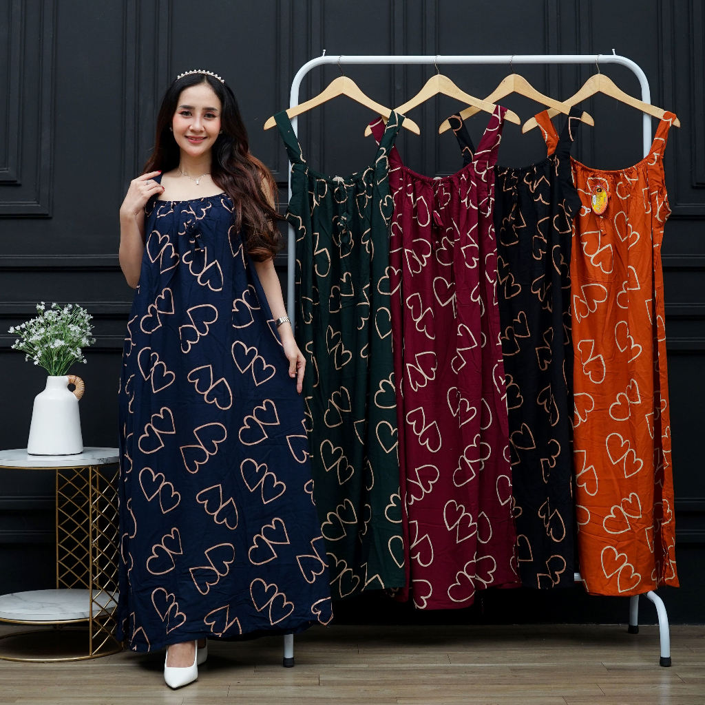 Jual Longdress Yukensi Super Jumbo Motif / Yukensi Tanpa Lengan ...