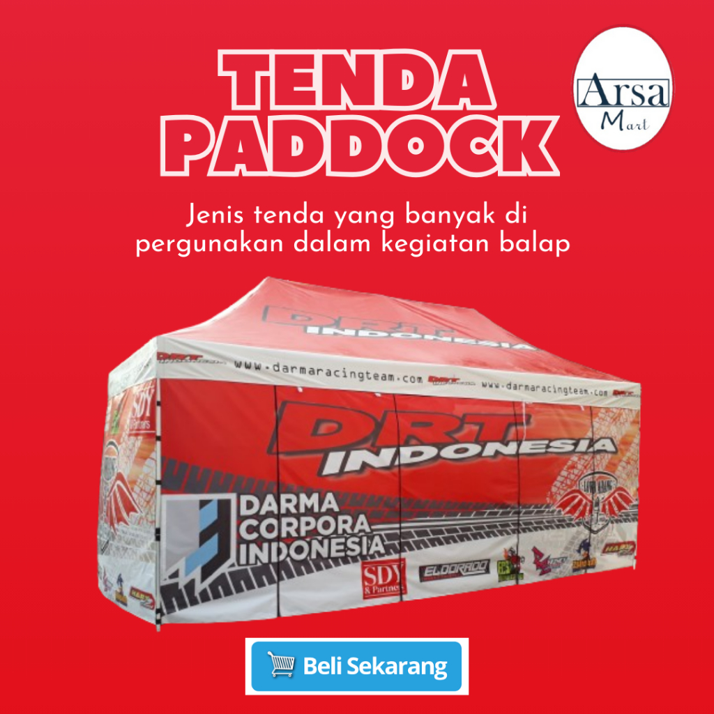 Jual TENDA PADDOCK BALAP CROSS TENDA LIPAT 3X6M FULL PRINT | Shopee ...