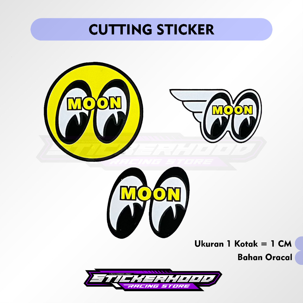 Jual Stiker Mooneyes Moon Eyes Paketan | Shopee Indonesia