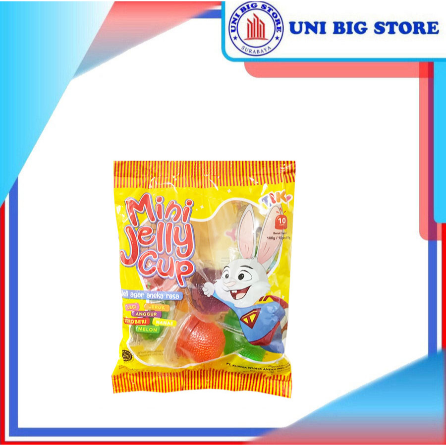 Jual Tiky Mini Jelly Cup 100 gr Pudding Jeli Aneka Rasa | Shopee Indonesia