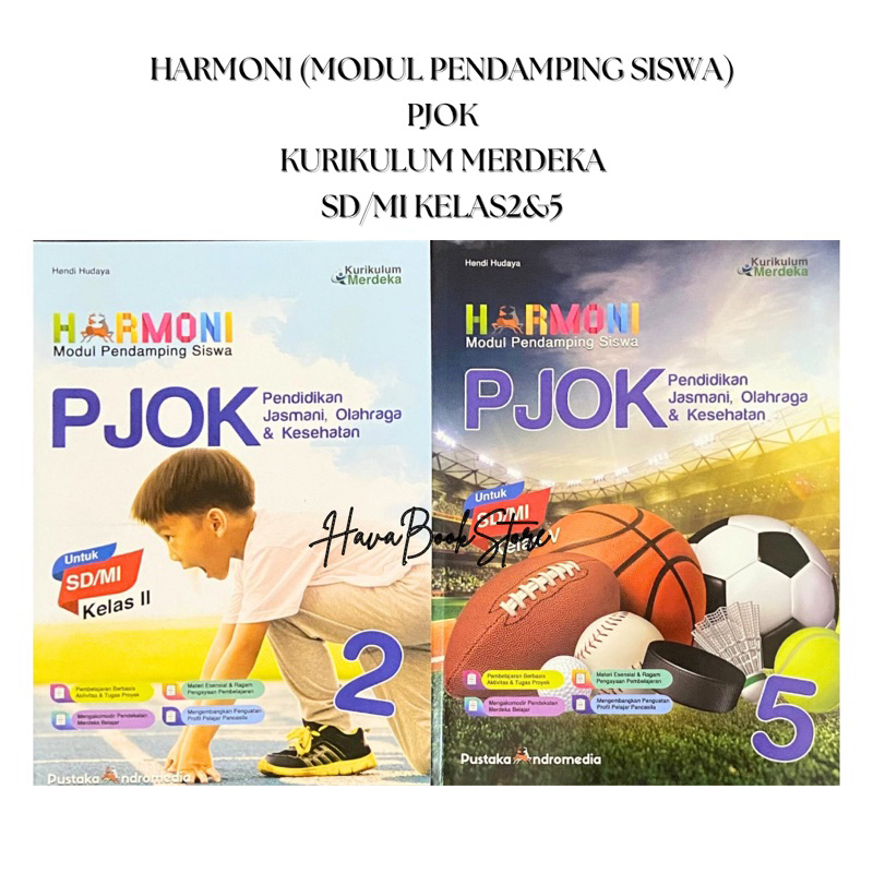 Jual (ORI) HARMONI MODUL PENDAMPING SISWA | PJOK SD/MI KELAS 2&5 | KURIKULUM MERDEKA | PUSTAKA ...