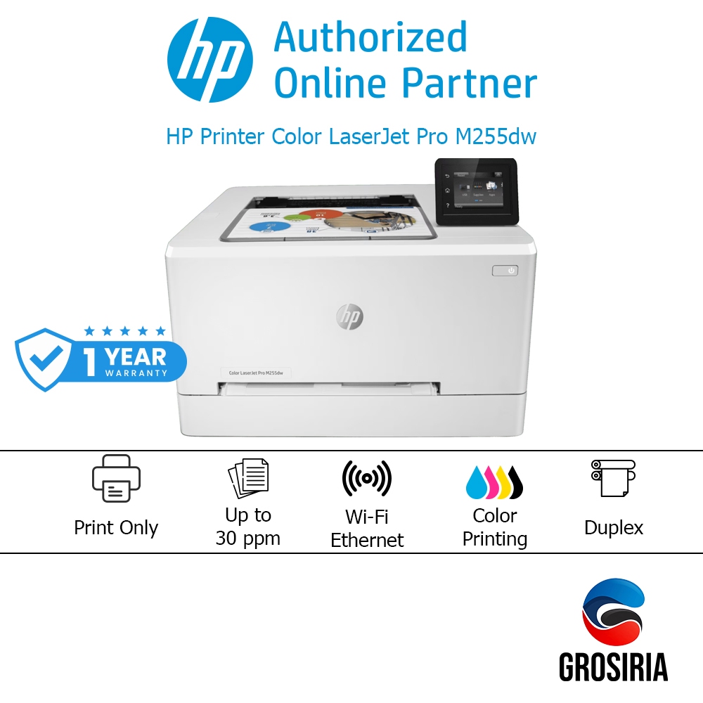 Jual HP Printer Laser Color Warna LaserJet Pro M255DW M255 DW Print ...