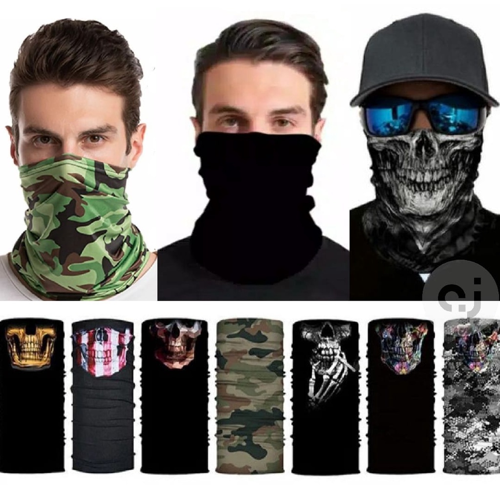 Jual masker buff bandana polos dan motif | Shopee Indonesia