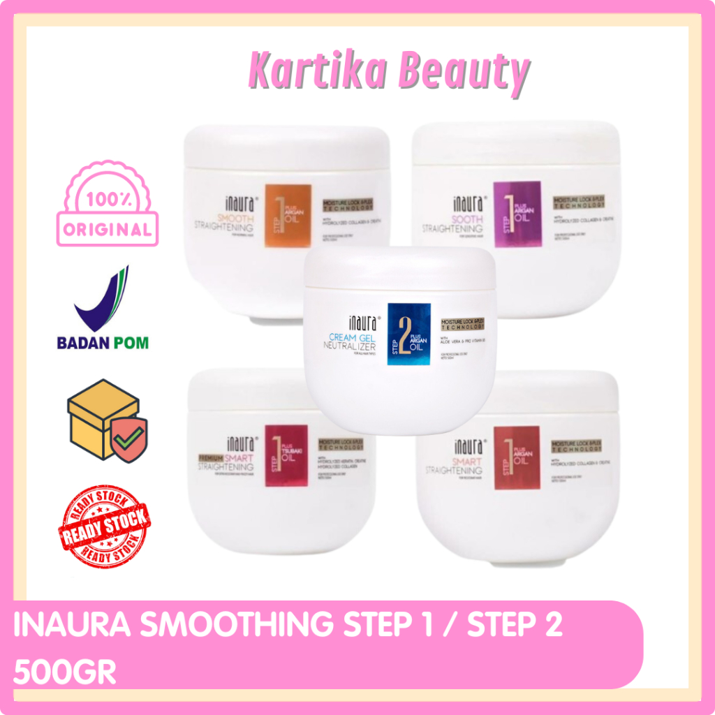 Jual INAURA SMOOTHING 500ML STEP 1 : SMART / PREMIUM SMART / SMOOTH ...