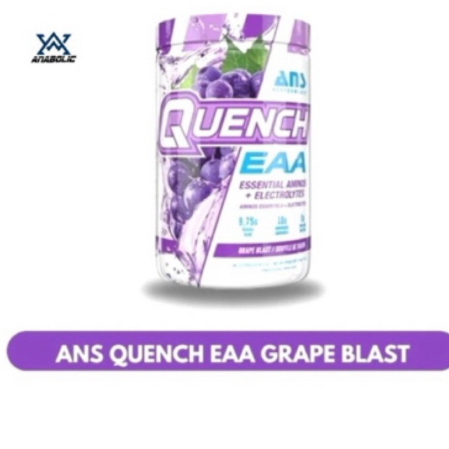 Jual QUENCH EAA 30 SERVINGS ORIGINAL SEGEL - grape blast | Shopee Indonesia