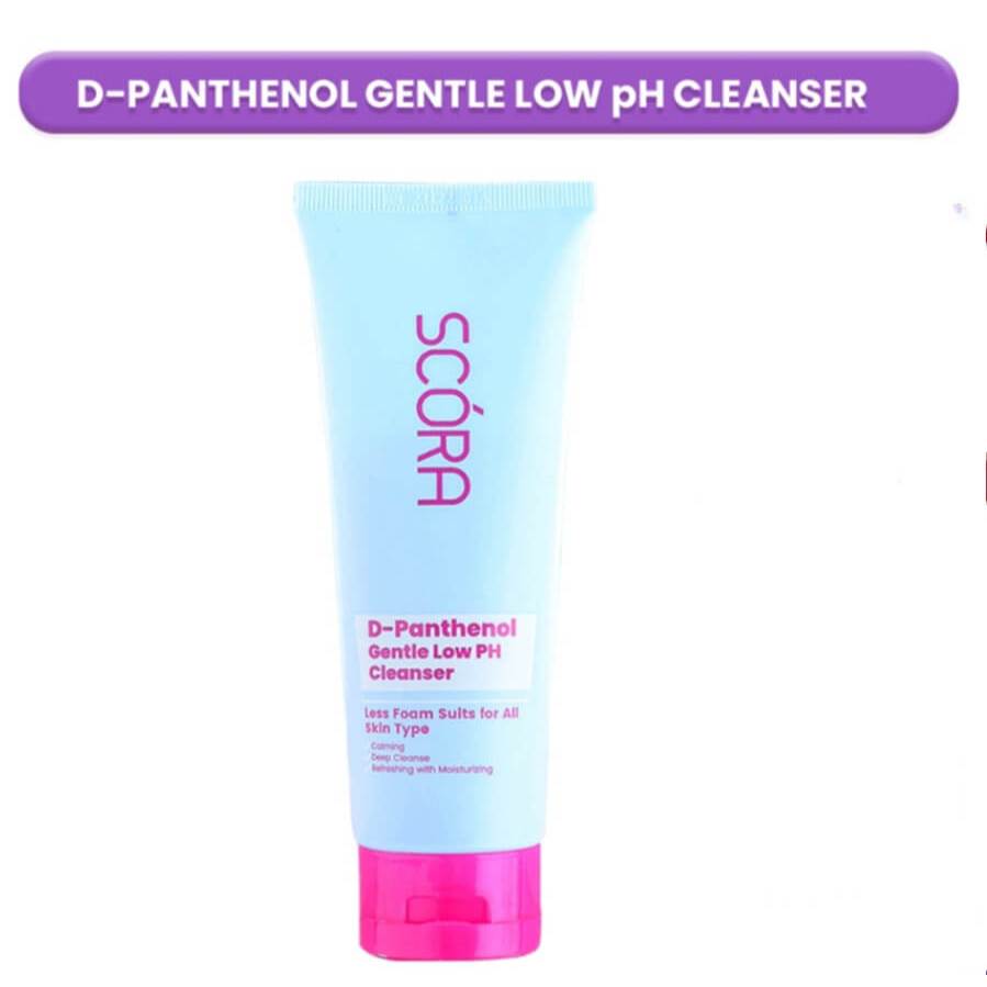 Jual SCORA - D-Panthenol Gentle Low pH Cleanser 100ml | Shopee Indonesia