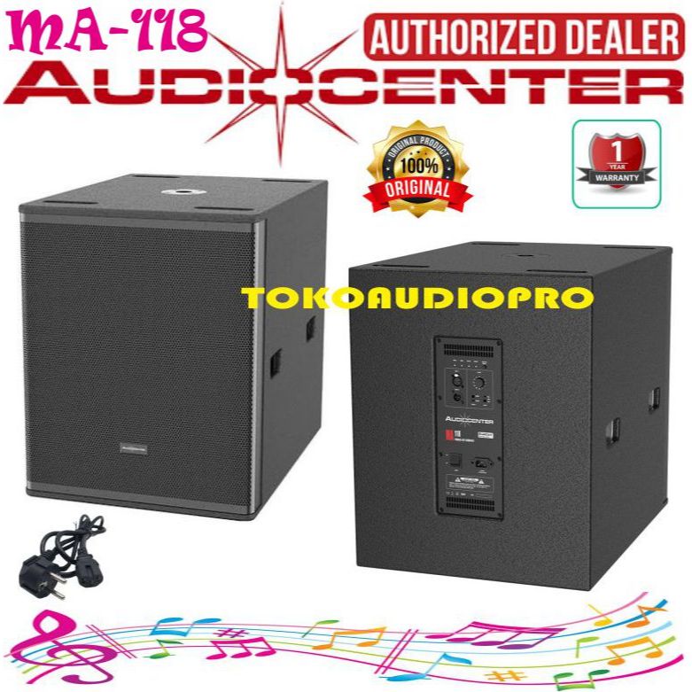 Jual Subwoofer Audiocenter MA118 18-inch Subwoofer Audiocenter Aktif MA-118 | Shopee Indonesia