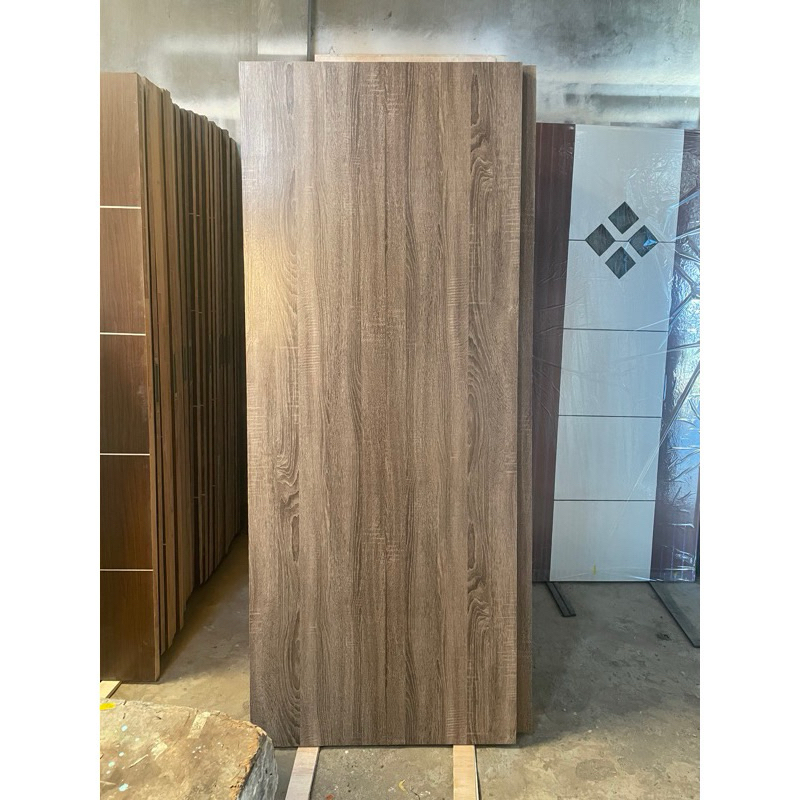 Jual PINTU MINIMALIS HDF/TRIPLEK SET KUSEN ALMINI FREE HENDLE KUNCI DAN ...