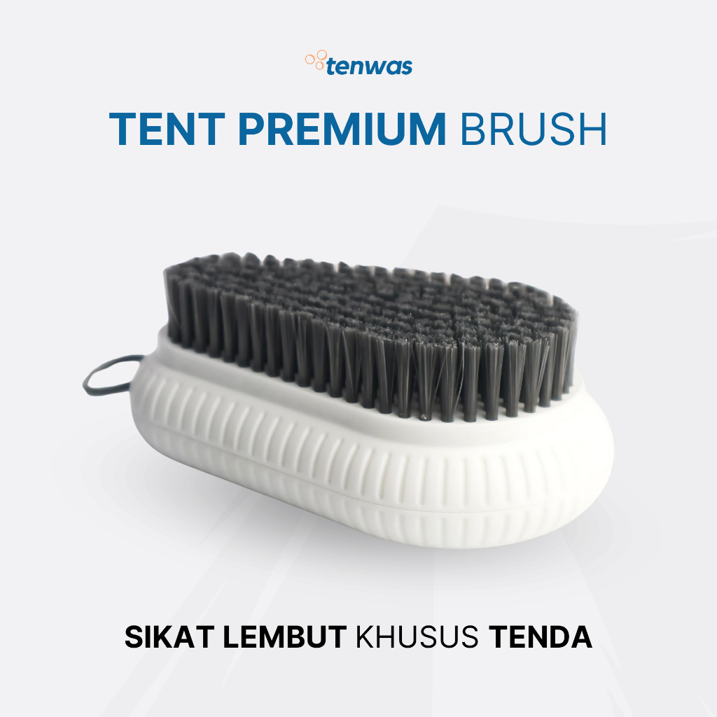 Jual Tenwas Sikat Halus untuk Tenda | Tent Premium Brush | Shopee Indonesia