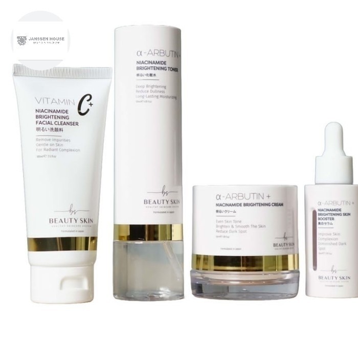 Jual Iluminating Brightening Beauty Skin Kit Box Paket Perawatan Wajah ...