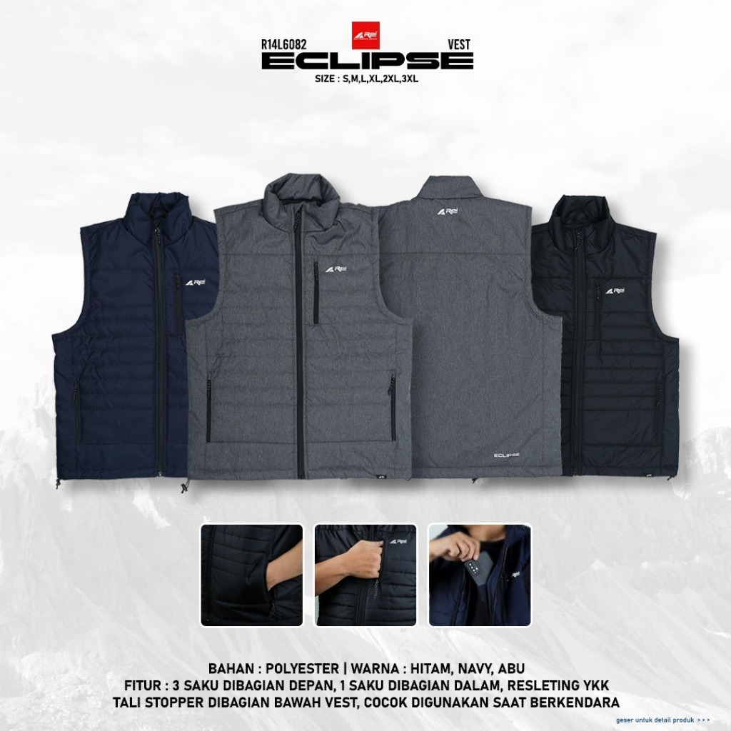 Jual Rompi / Vest Eclipse Arei Outdoorgear | Shopee Indonesia