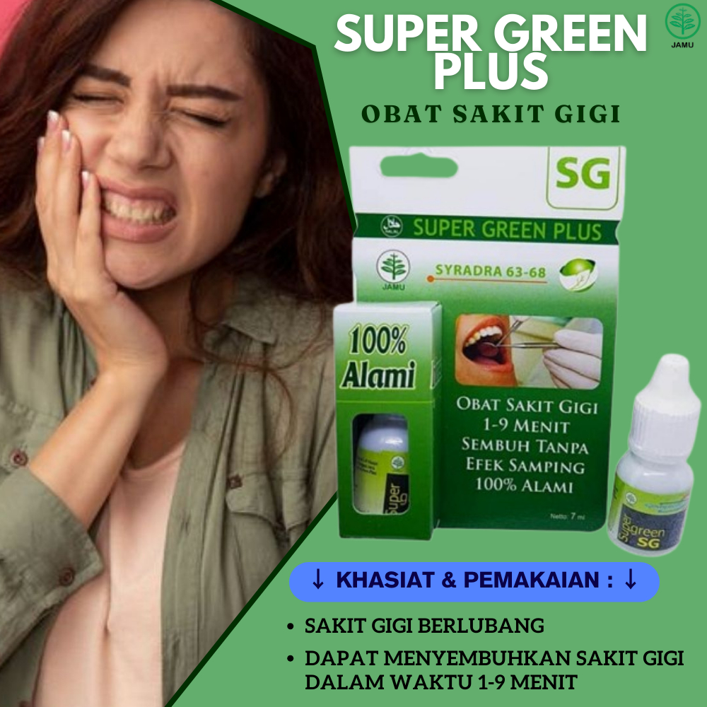 Jual Obat Nyeri Gigi Berlubang di Apotik Alami Paling Manjur Meredakan ...