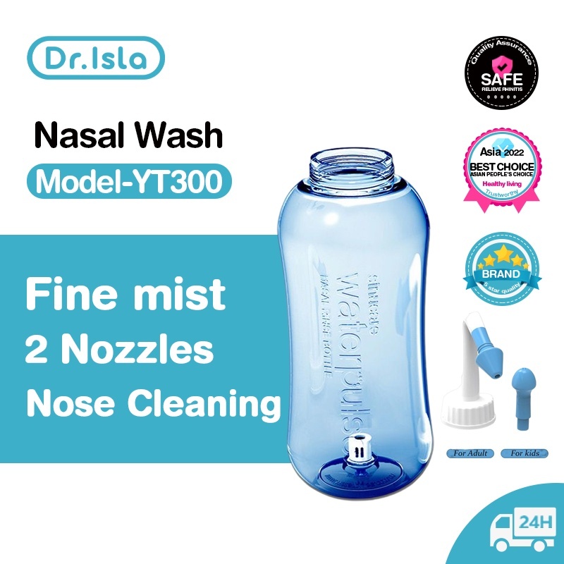 Jual Dr.isla YT300 Nasal Spray Neti Pot Waterpulse Nasal Wash Cleaner ...