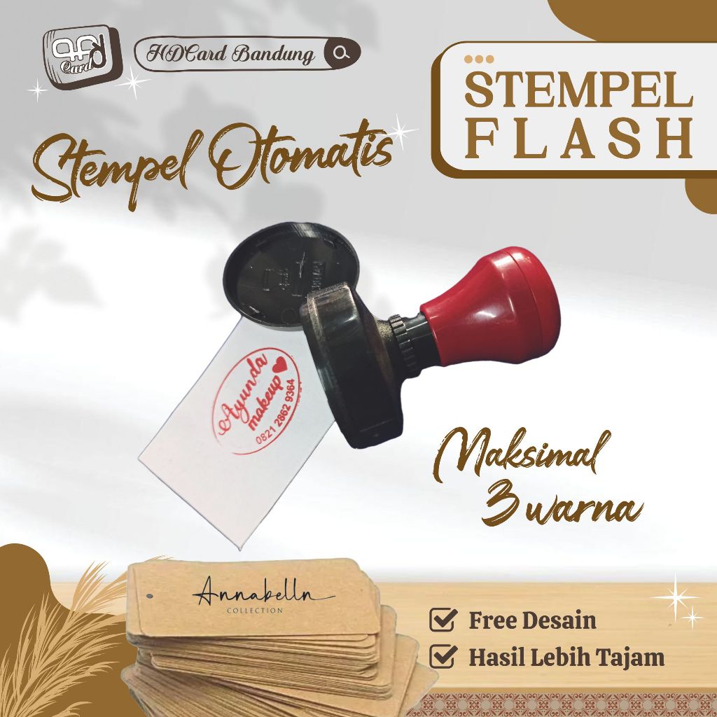 Jual Stempel Flash Otomatis Stempel Supercepat 1 Hari Jadi | Shopee Indonesia