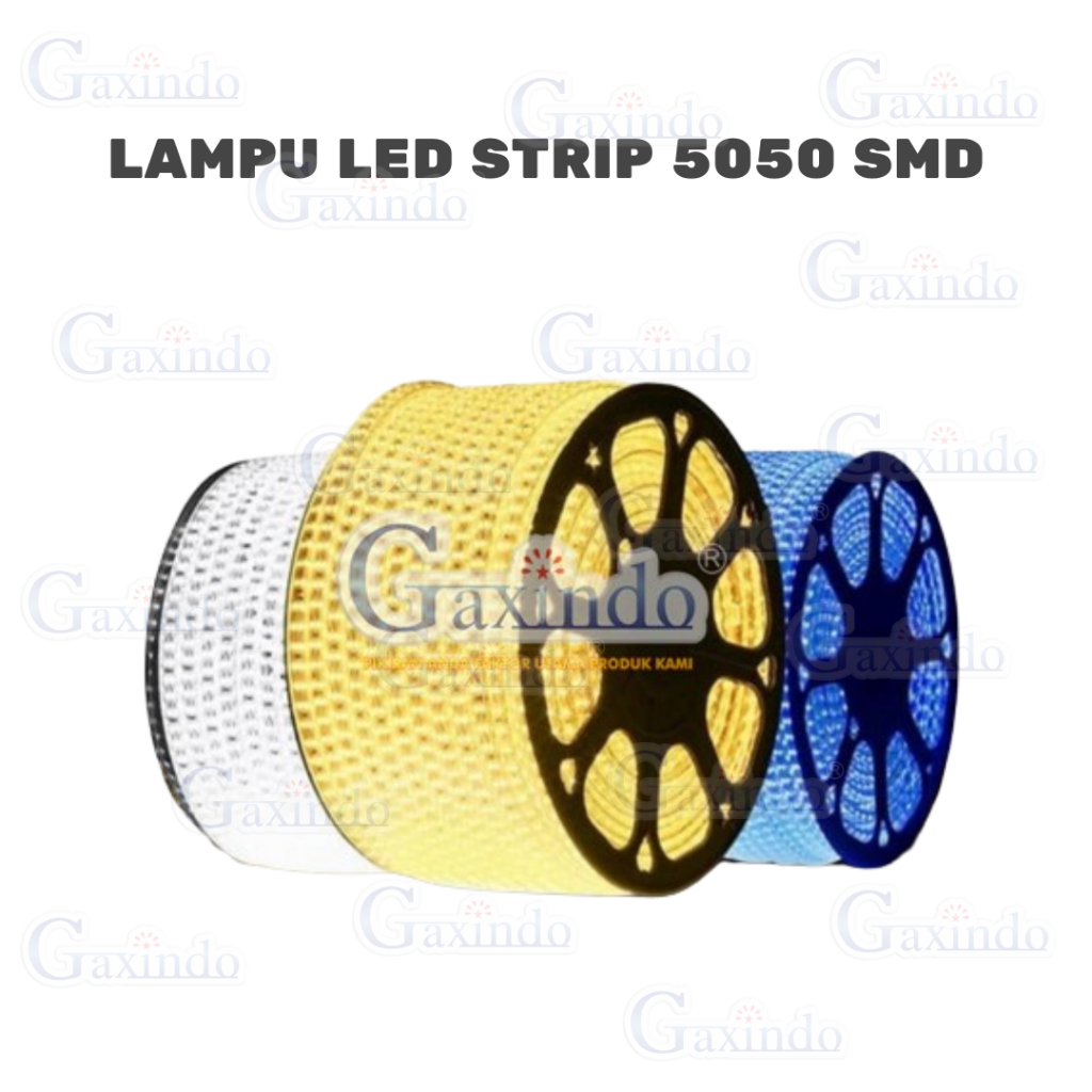 Jual LAMPU LED STRIP 5050 SMD PER METER 220V L5050 LAMPU LED SELANG LAMPU HIAS KAMAR DAN RUANGAN ...