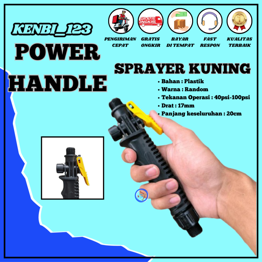 Jual Power Handle / Pencetan Sprayer Elektrik / Knapsak KENBI_123 ...