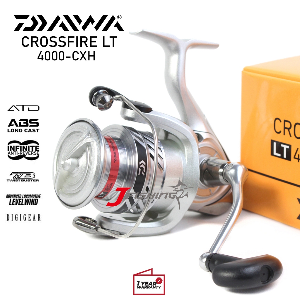 Jual Reel DAIWA CROSSFIRE 20 | LT 1000 s/d 6000 | Kolam Sungai Rawa Muara Laut | Shopee Indonesia