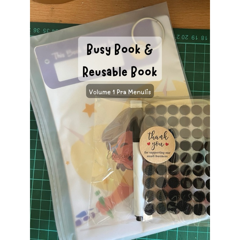 Jual Busy Book dan Reusable Book |Edukasi Anak | buku pra sekolah ...