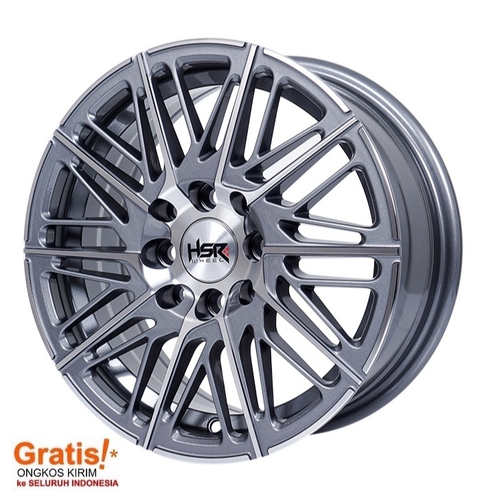 Jual VELG HSR RING 14 BALIGE HSR R14X6 H8X100-114,3 ET36 GGMF | Shopee ...
