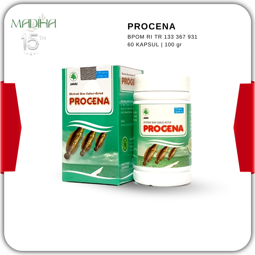 Jual Procena Ekstrak ikan Gabus Isi 60 Kapsul | Shopee Indonesia
