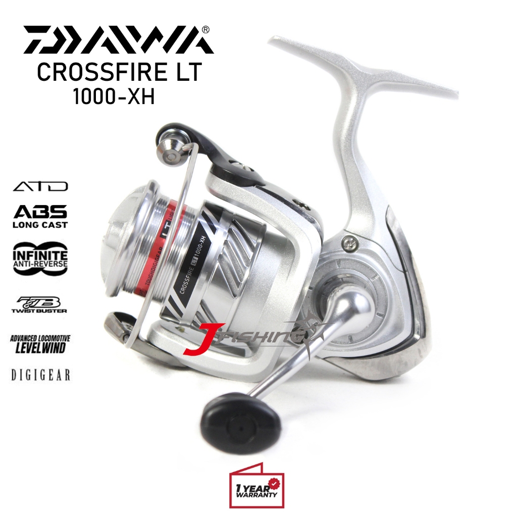 Jual Reel Daiwa CROSSFIRE LT 20 | 1000 s/d 6000 | Kolam Sungai Rawa Muara Laut | Resmi | Shopee ...