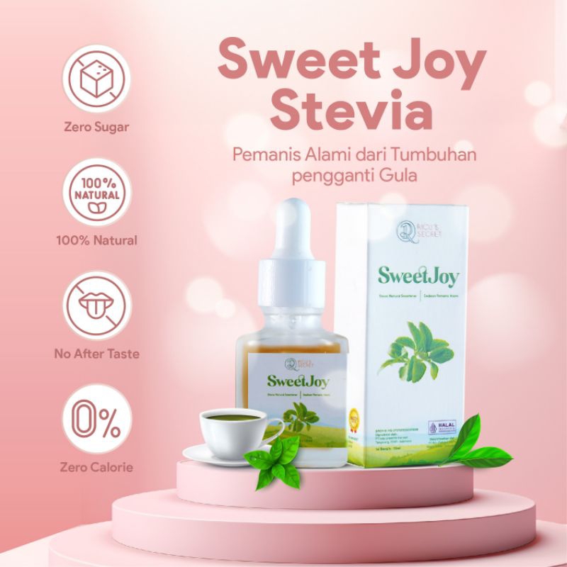 Jual RICU'S SECRET Sweet Joy - Stevia Tetes Cair Natural Sweetener ...