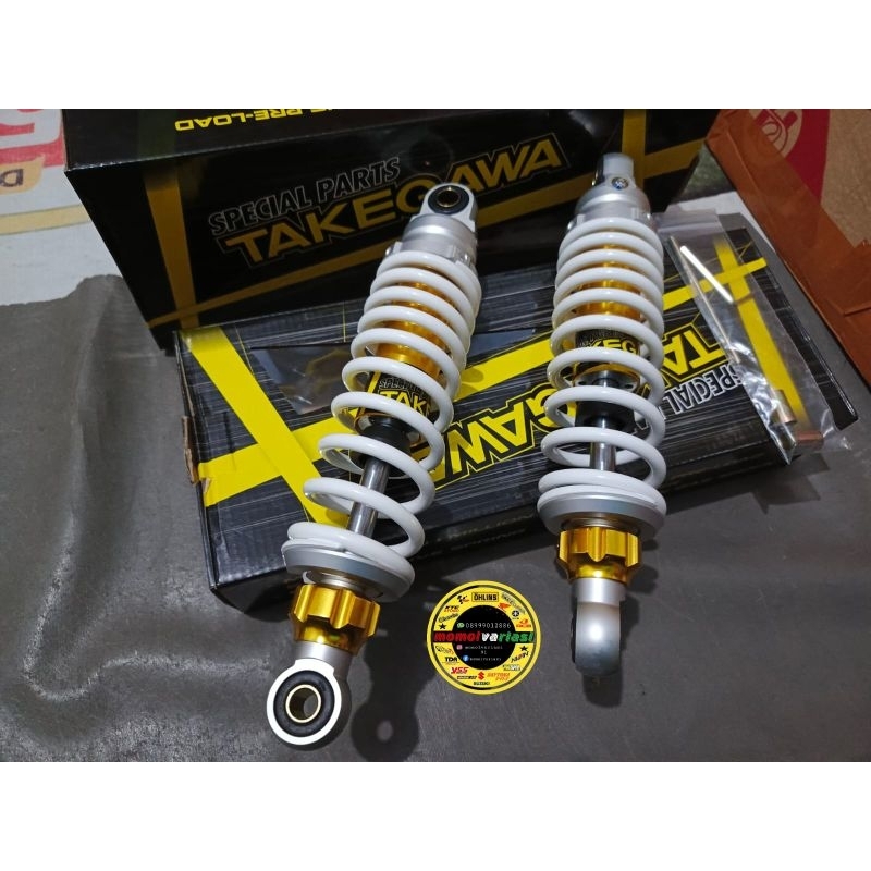Jual shockbreaker shock belakang TAKEGAWA ukuran 280mm/shock belakang ...