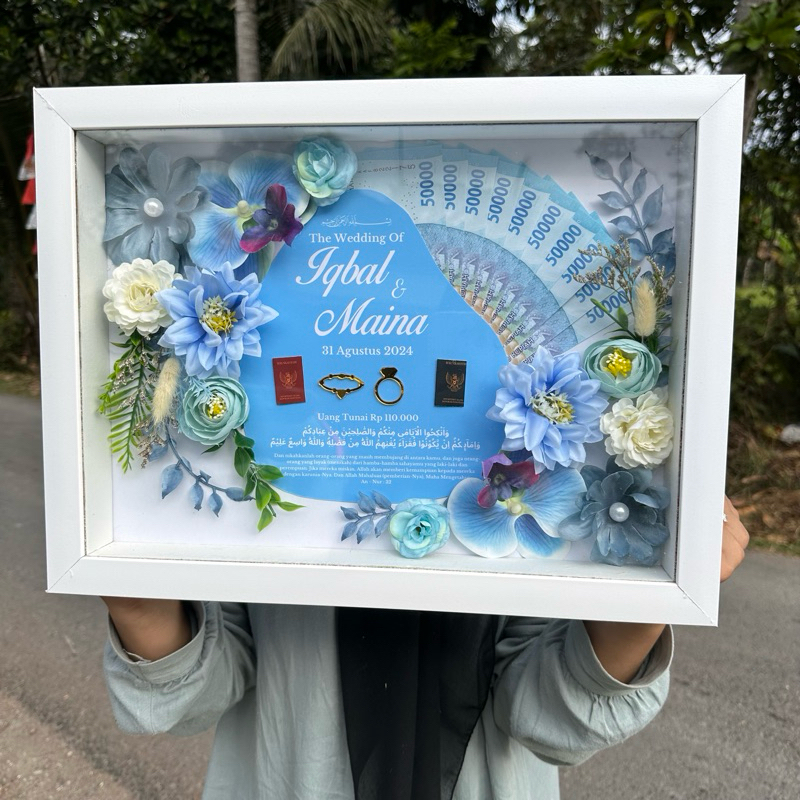 Jual 1-2 HARI JADI | Mahar Artificial Pajangan Uang Pernikahan Wedding ...