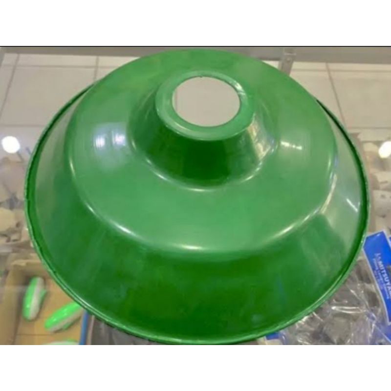 Jual Kap Lampu Jalan Gantung Hijau 7,5inch 15inch kualitas bagus | Shopee Indonesia