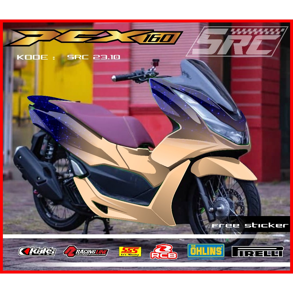 Jual COD Sticker Decal Full Body Honda Pcx 160 2021 2022 2023 2024 ...