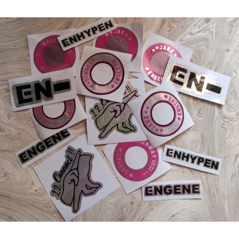 Jual Sticker Cutting Enhypen/ Engene / Kpop / Hybe | Shopee Indonesia