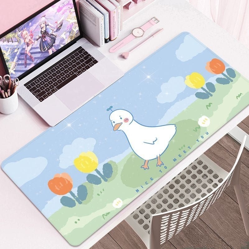Jual Mousepad lebar alas laptop meja desk mat antislip LABUBU | Shopee ...