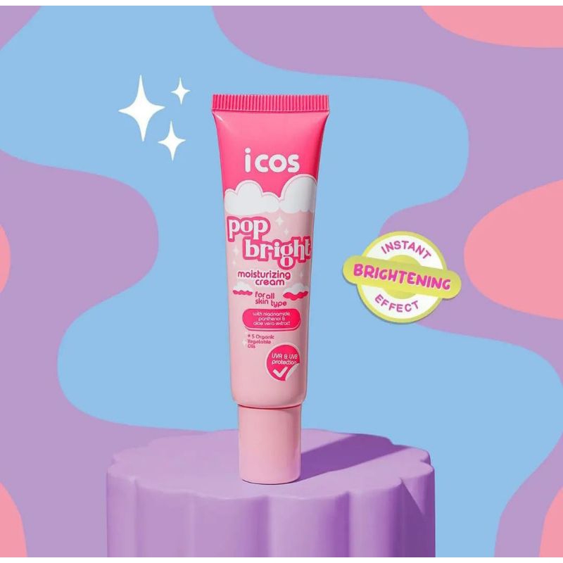 Jual Icos Pop Bright Moisturizing cream | Shopee Indonesia