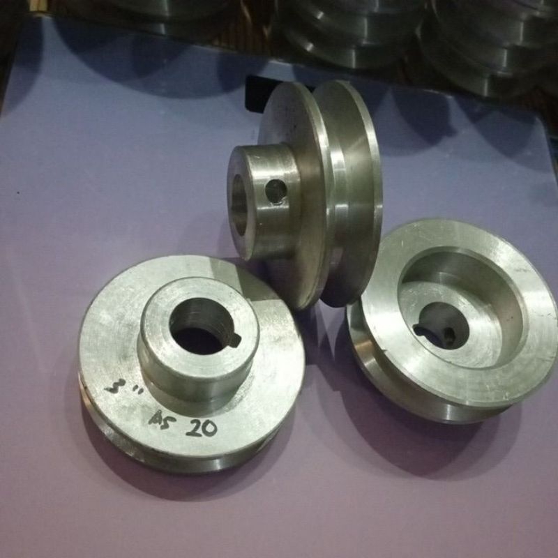 Jual Puli / Puly / Pulley Aluminium A1 3" (Tiga Dim) As 8,9,10,11,12,13 ...