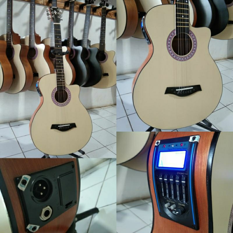 Jual [TERBARU] Gitar Yamaha Akustik Elektrik Digital Custom Terbaru Dan ...