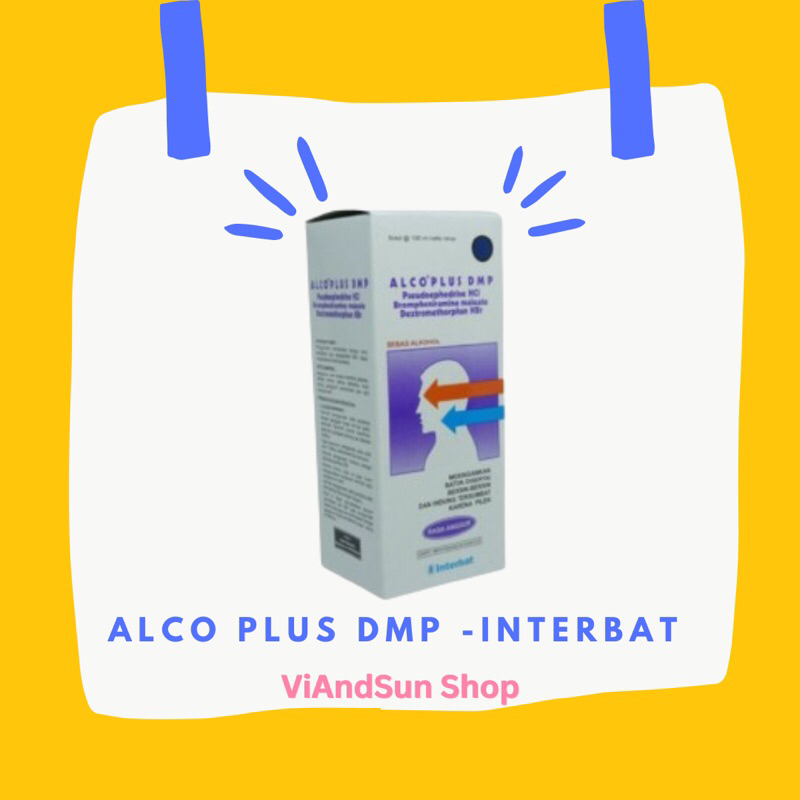 Jual ALCO PLUS DMP Sirup 100 ML - Mengatasi Gejala Flu Batuk Pilek ...