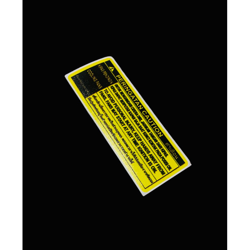 Jual Sticker printcut radiator mobil toyota | Shopee Indonesia