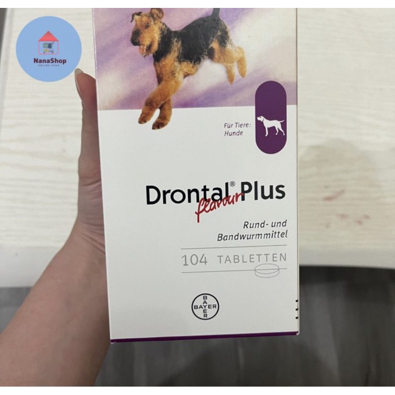 Jual Drontal Dog Plus Flavour - Obat Cacing Anjing Original - Harga Per ...