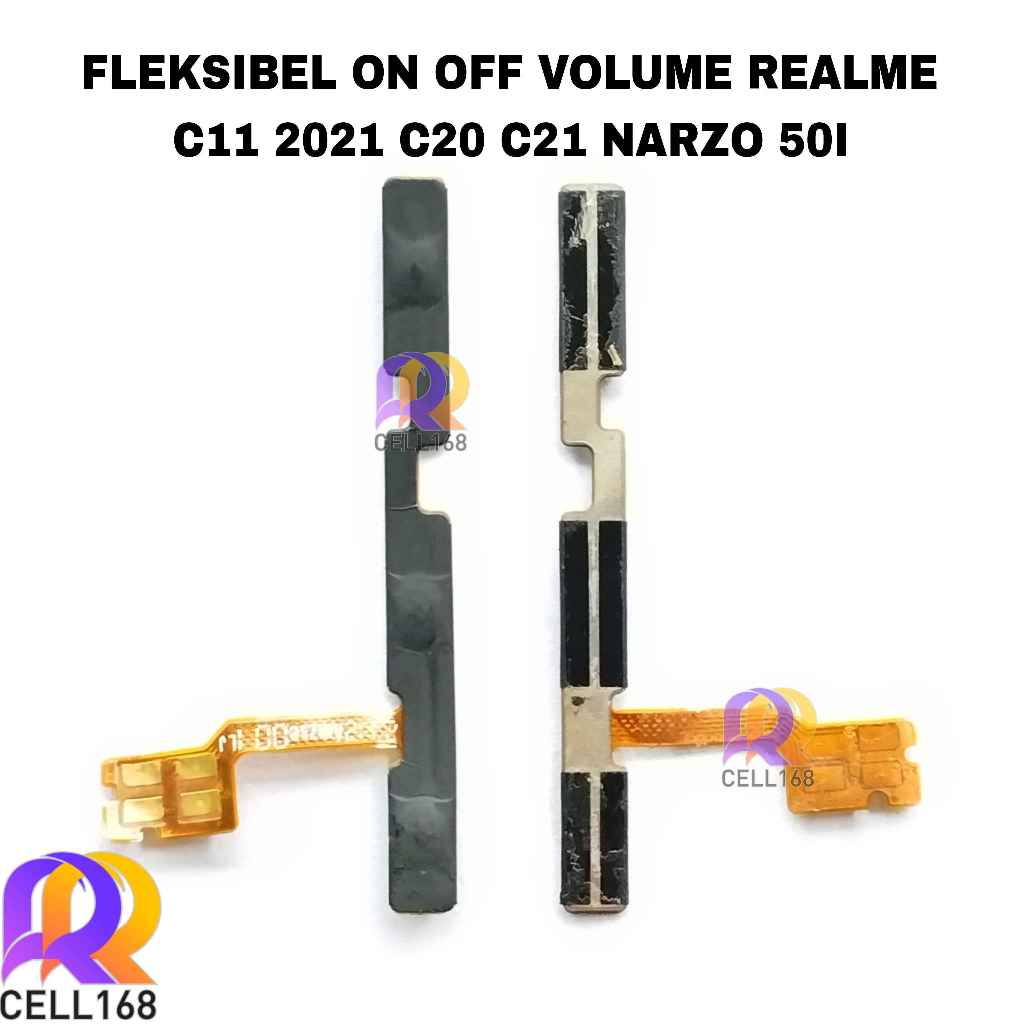 Jual FLEXIBLE ON OFF REALME C11 C20 C21 2021 NARZO 50I FLEXIBEL TOMBOL VOLUME POWER | Shopee ...